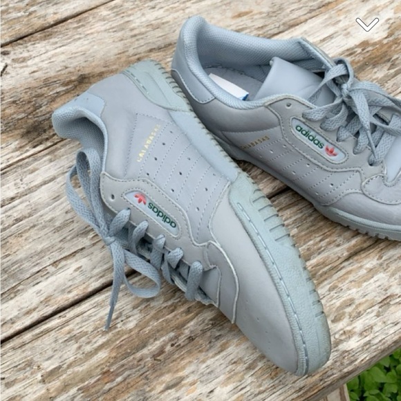 adidas | Shoes | Adidas Yeezy Calabasas Powerphase Sneaker Blue | Poshmark